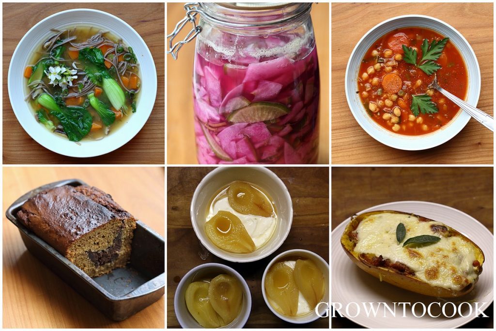 Week of eating from the garden – grown to cook